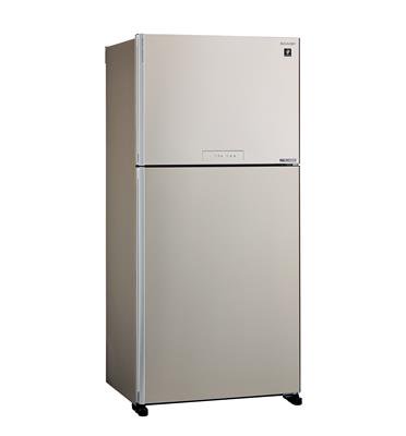 מקרר 2 דלתות בנפח 558 ליטר הכולל ice maker תוצרת SHARP דגם SJ-3655BG גימור בז’ | מקררי מקפיא ...
