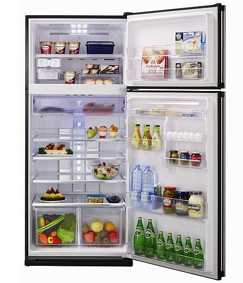 מקרר מקפיא עליון 550 ליטר Sharp SJ-3770SL כסוף שארפ | מקררי מקפיא עליון | מקררים ומקפיאים ...