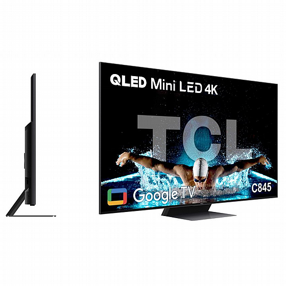 טלוויזיה חכמה 55'' TCL QLED Mini LED טי.סי.אל 55C845 | מסכי טלוויזיה | טלוויזיות סטריאו וגיימינג ...