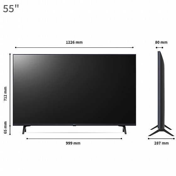 טלוויזיה חכמה 55'' LG אל ג'י 55UR73006LA | מסכי טלוויזיה | טלוויזיות ...