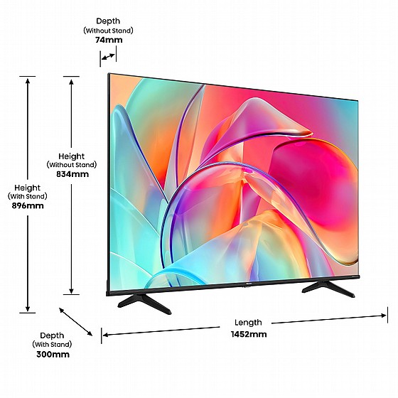 טלוויזיה חכמה ''75 QLED מבית HISENSE הייסנס דגם 75E7KQ | מסכי טלוויזיה ...
