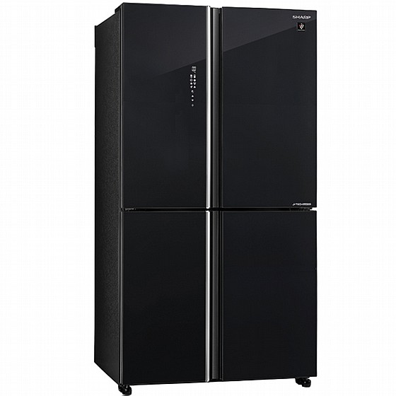 מקרר 4 דלתות - 532 ליטר Sharp שארפ SJ-8590BK זכוכית שחורה | מקרר 4 ו 5 דלתות | מקררים ומקפיאים ...
