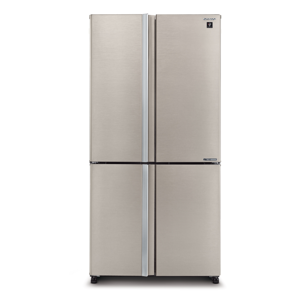 מקרר 4 דלתות 608 ליטר Sharp שארפ SJ-9160BS סילבר בהיר | מקרר 4 ו 5 דלתות | מקררים ומקפיאים ...