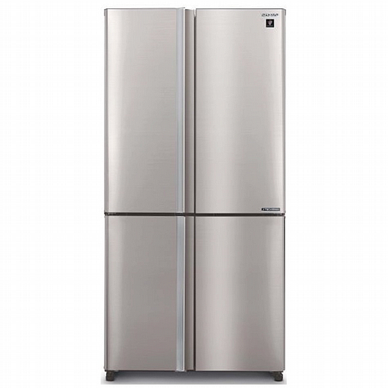 מקרר 4 דלתות מקפיא תחתון - 610 ליטר Sharp שארפ SJ-9170-SL כסוף | מקרר 4 ו 5 דלתות | מקררים ...