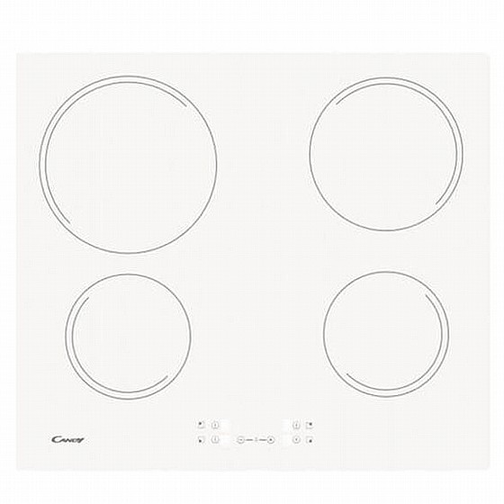 כיריים קנדי CANDY קרמיות דגם CH64CCW לבן | בישול ואפייה | חד פאזי ...