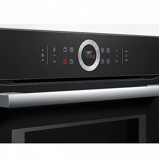 תנור משולב מיקרוגל Bosch בוש CMG633BB1 | תנורי אפייה בילד-אין | בישול ...