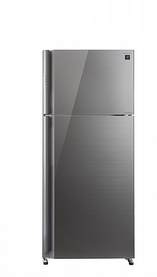 מקרר 2 דלתות מקפיא עליון SHARP דגם SJ-GPRN75D-SL זכוכית כסופה | מקררי מקפיא עליון | מקררים ...