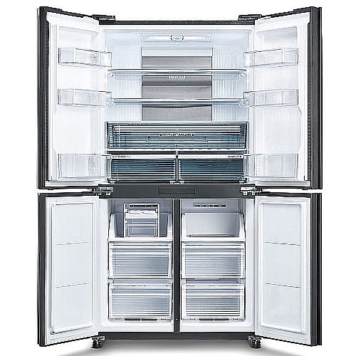 מקרר 4 דלתות 89.2 ס''מ מבית SHARP שארפ דגם SJ-8570SL | מקרר 4 ו 5 דלתות | מקררים ומקפיאים ...